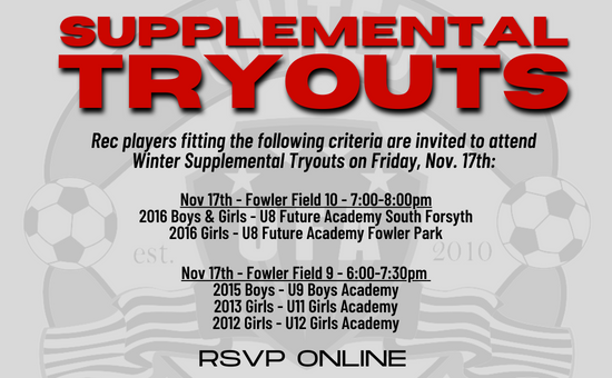 Academy/Select Tryouts | United Futbol Academy