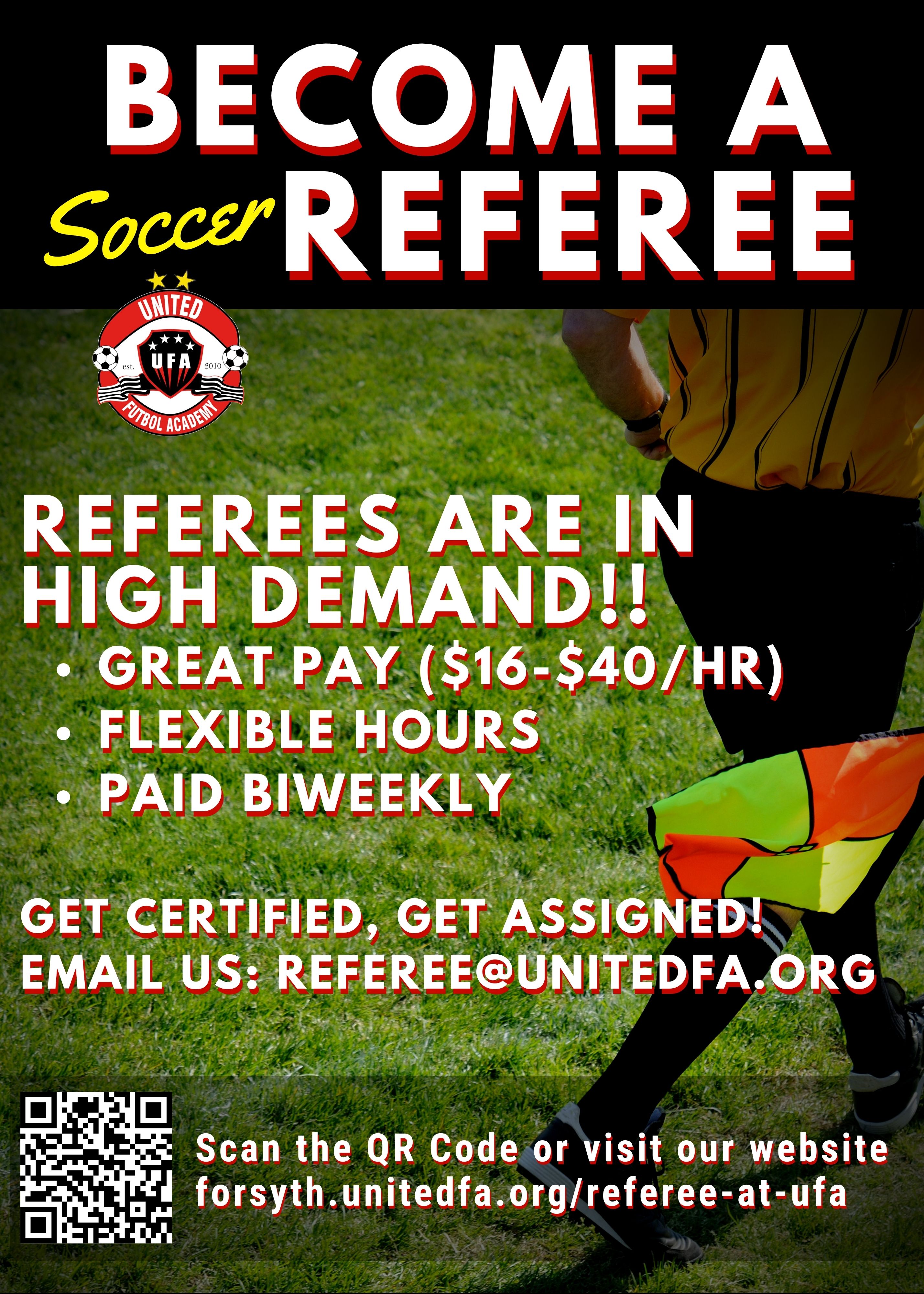 Play Football Referee Course at Lori Santiago blog