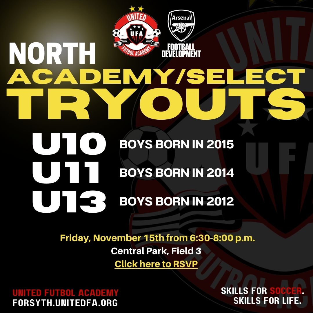 Academy/Select Tryouts | United Futbol Academy